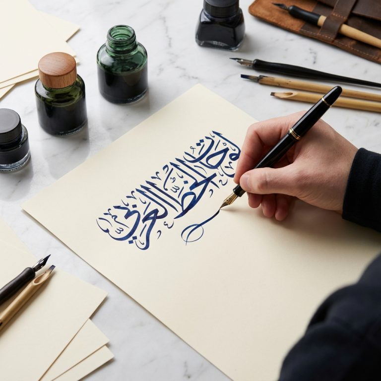 How To Order Custom Arabic Calligraphy - Arabic Calligraphy Services ...